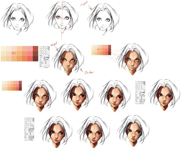 Digital coloring alla scoperta di pennelli, palette e livelli ...