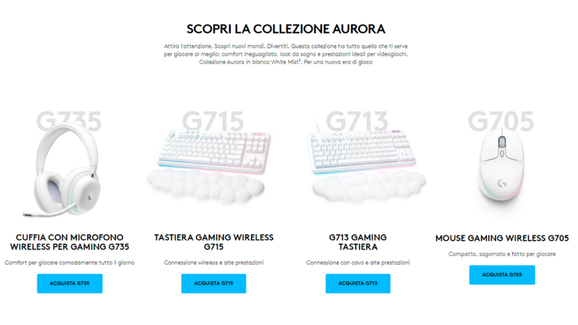 Logitech Aurora: gaming design inclusivo? – SaGrafica.it