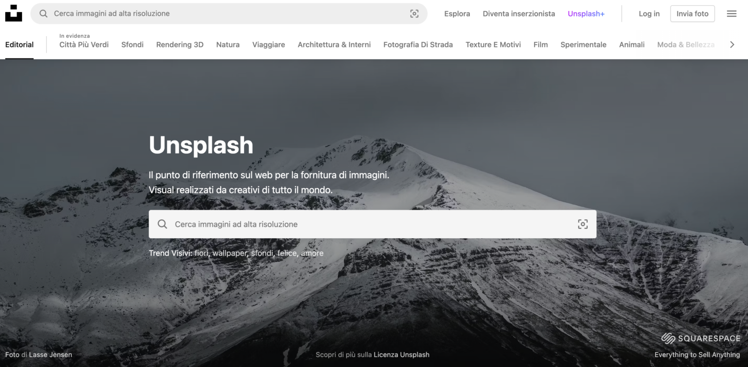 Unsplash: il social dei fotografi – SaGrafica.it