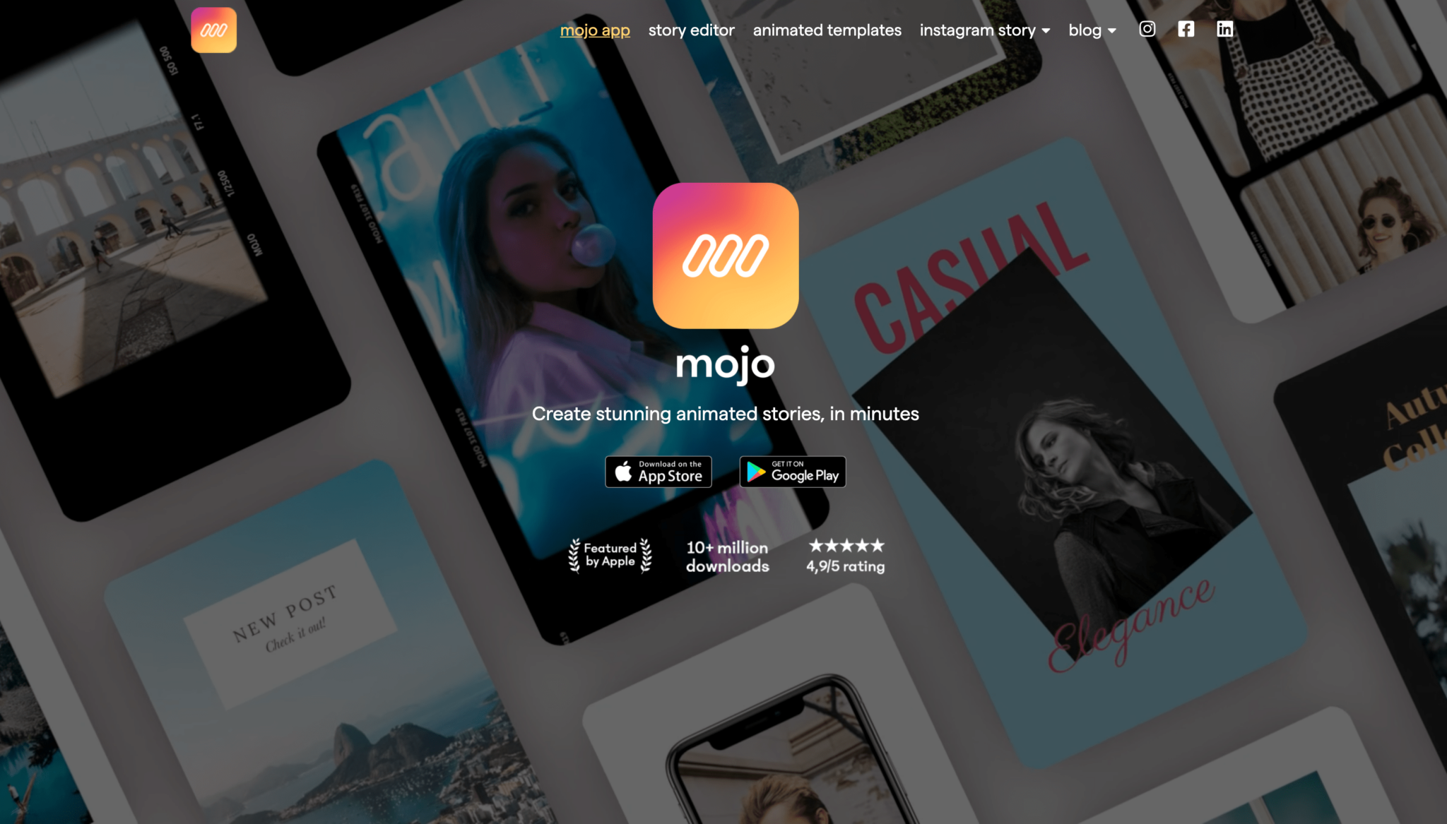 Mojo: app di grafica per social – SaGrafica.it